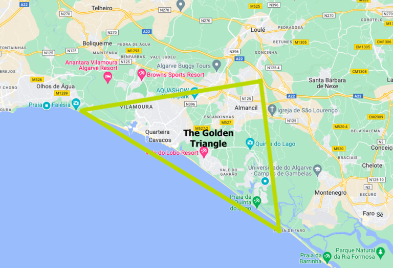 The Algarve Golden Triangle: Luxury and Beauty